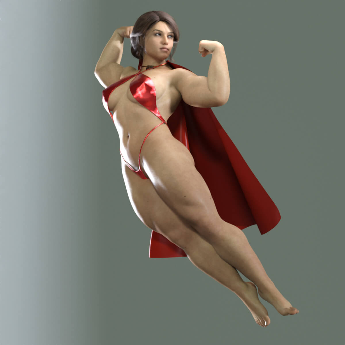 Four-Color Poses - Flying G8 Free Daz Content by Excessive