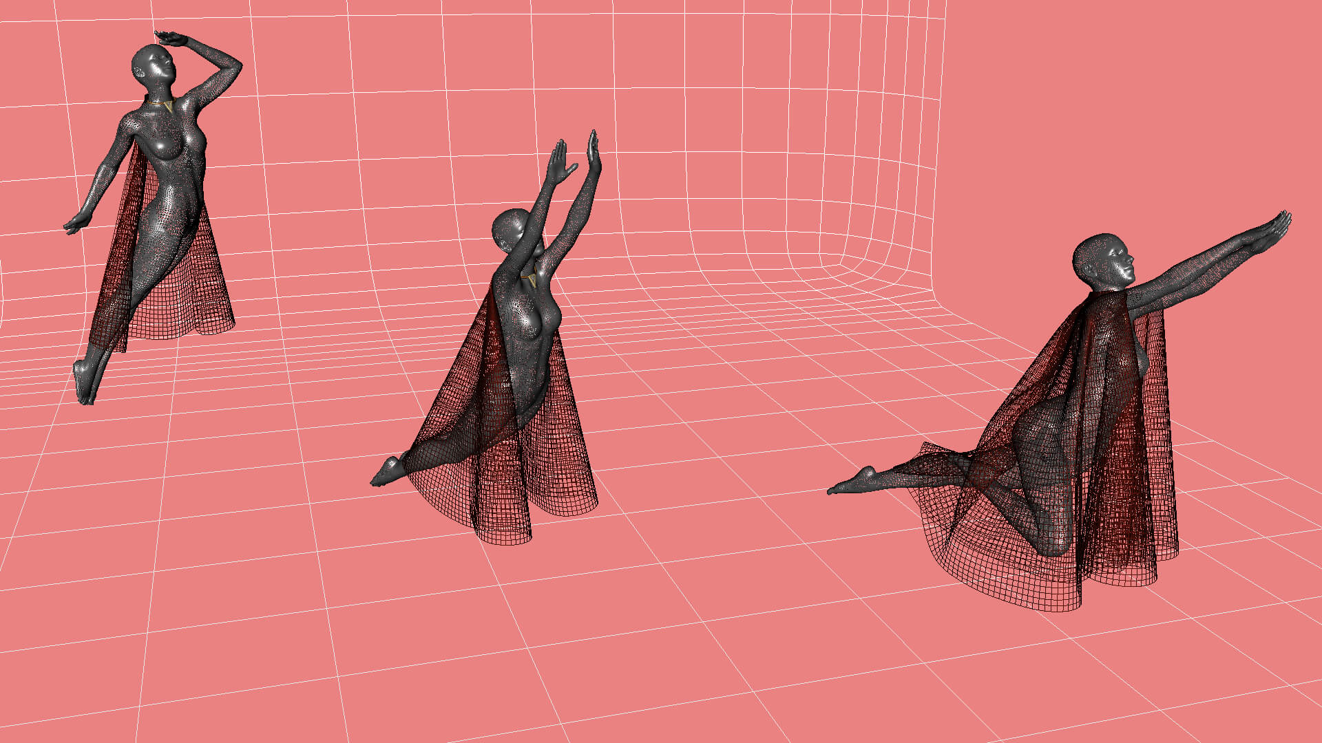 Capes WIP All the Cloaks and Capes 3D Render by Excessive