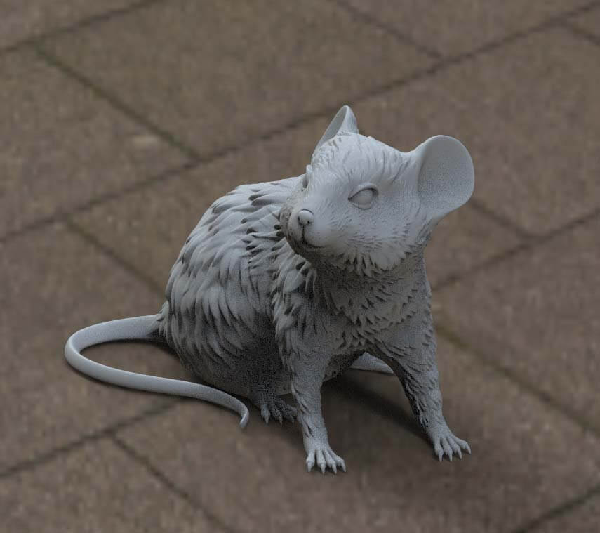 Mouse - 3D Print Model by Explorer