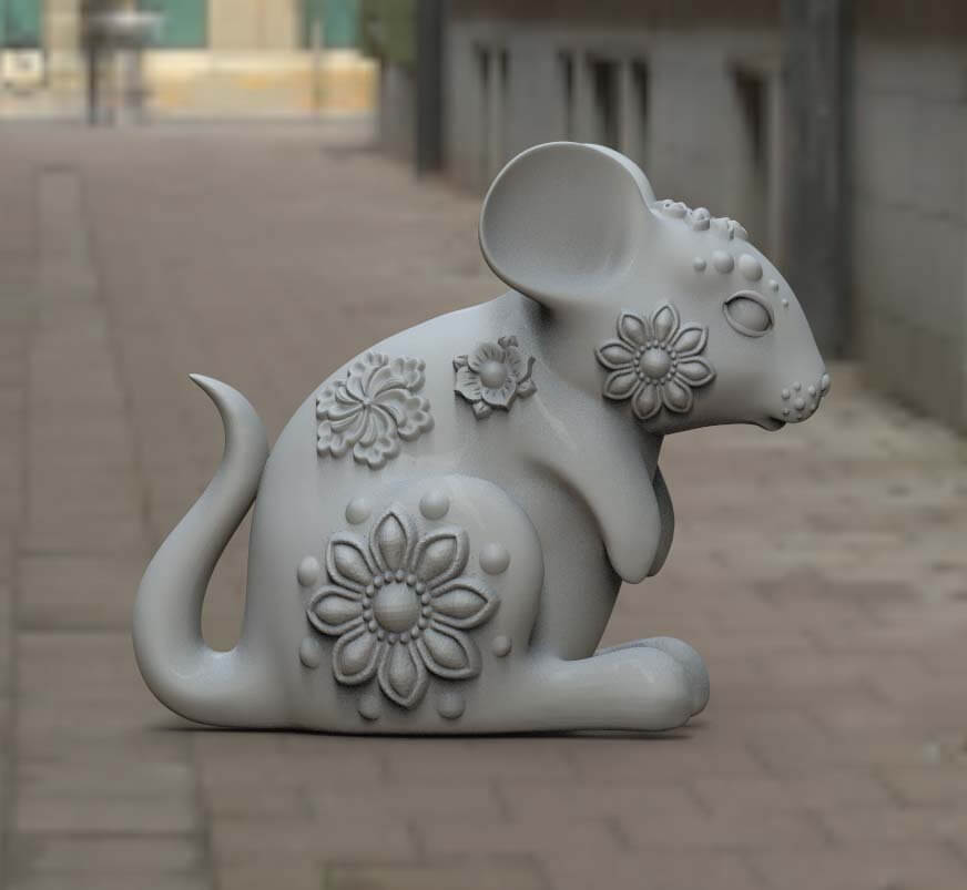 Mouse - 3D Print Model by Explorer