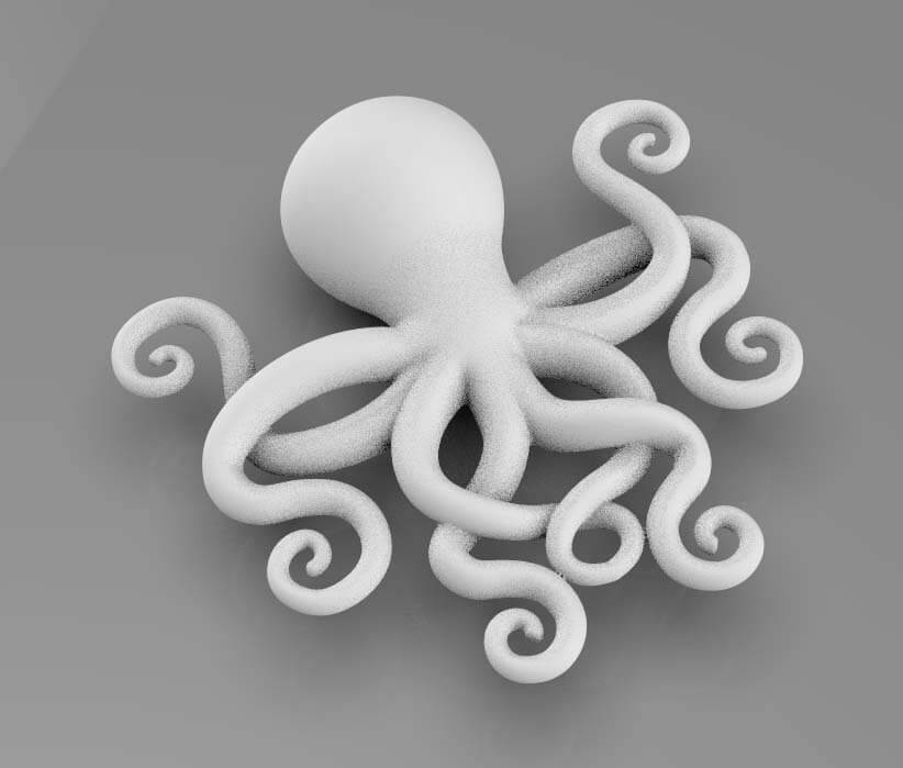 Octopus - 3D Model by Explorer