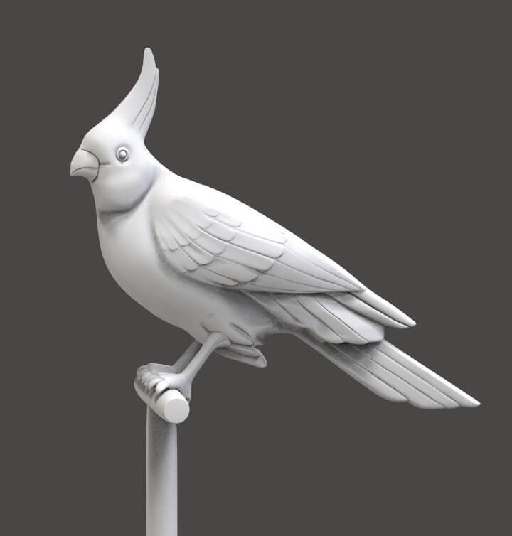 Parrot - 3D Print Model by Explorer