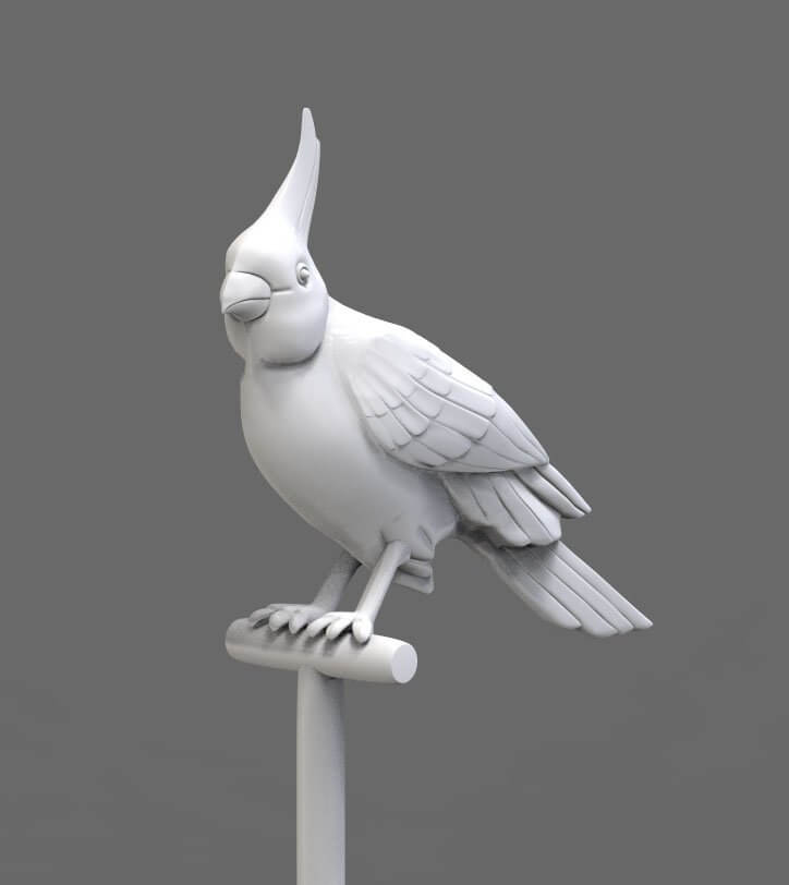 Parrot - 3D Print Model by Explorer