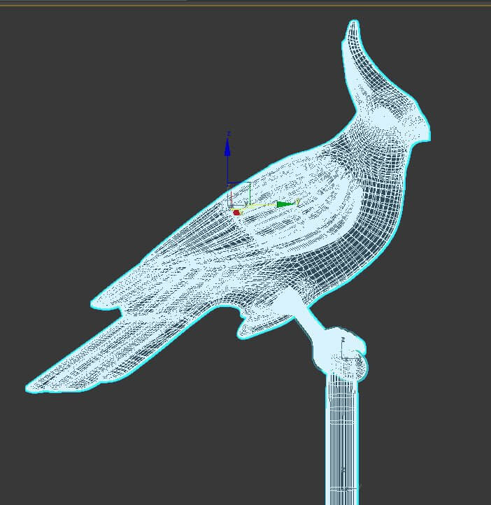 Parrot - 3D Print Model by Explorer