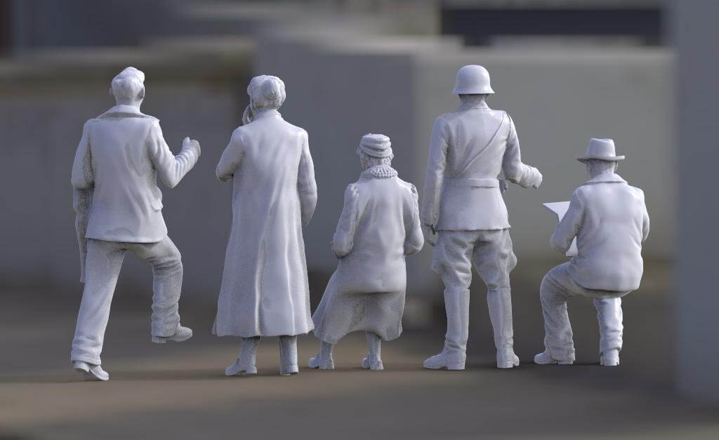 People - 3D Model by Explorer