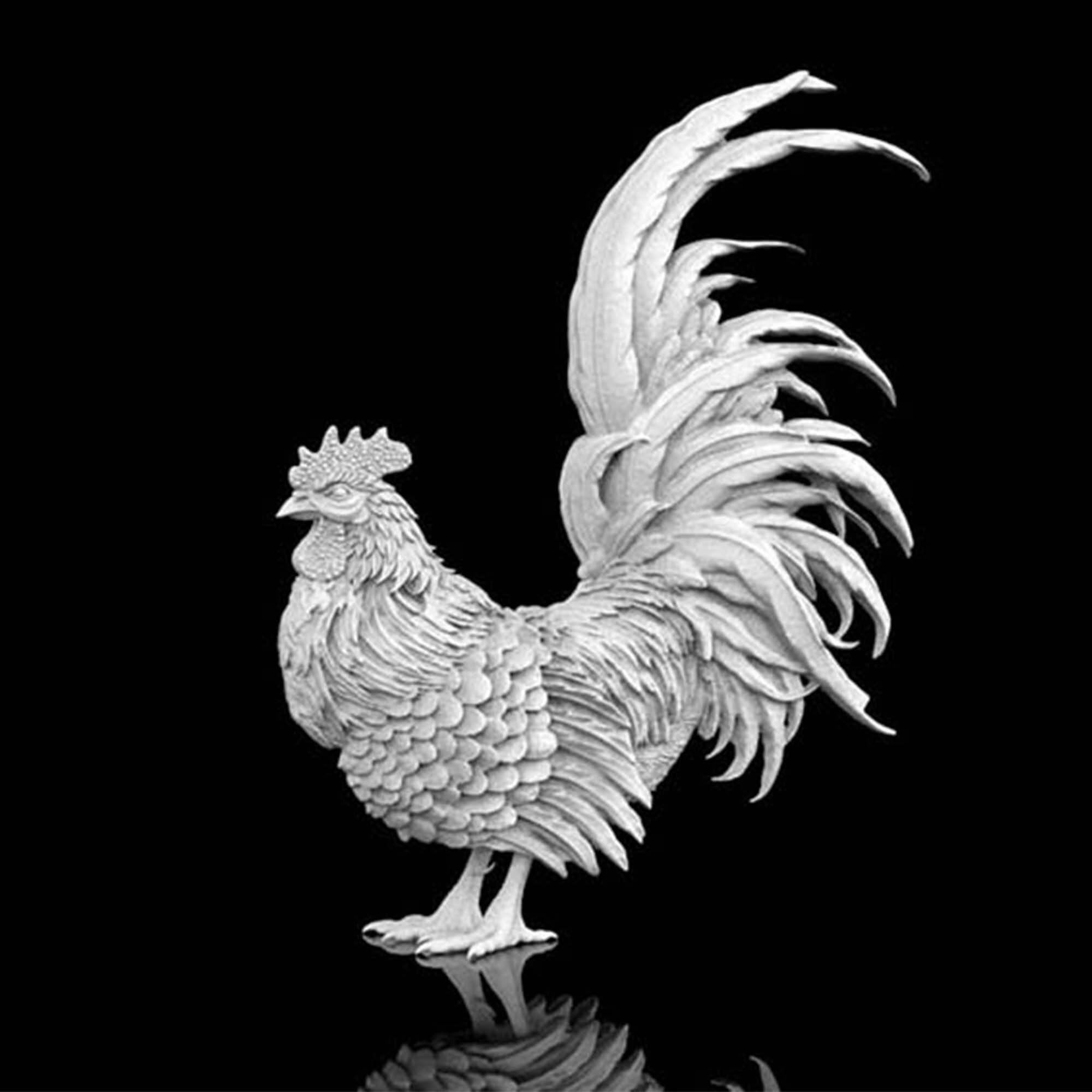 Rooster - 3D Model by Explorer