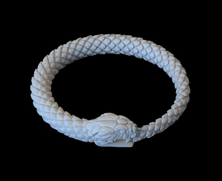Snake - 3D Model by Explorer