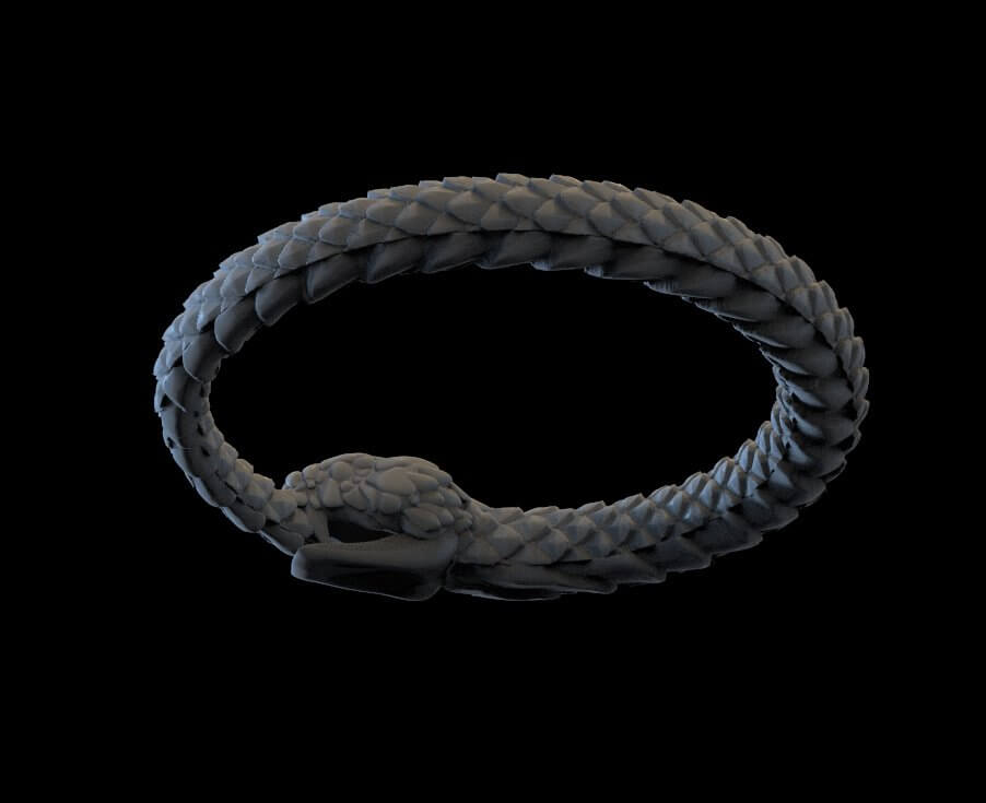 Snake - 3D Model by Explorer