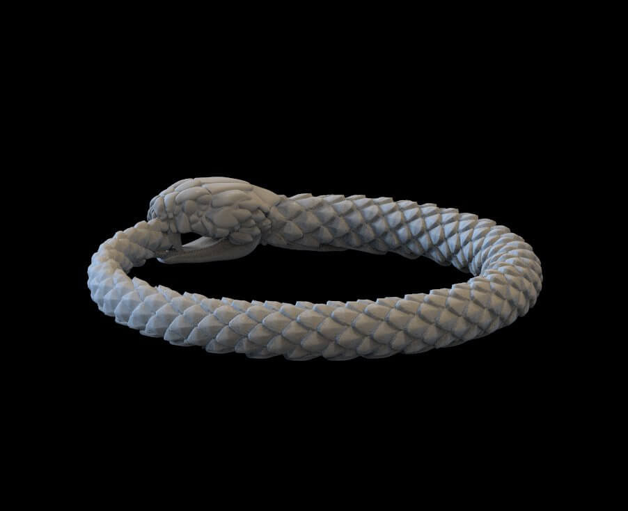 Snake - 3D Model by Explorer