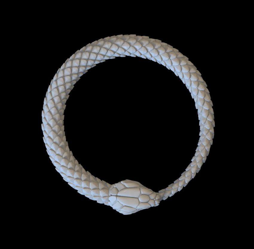 Snake - 3D Model by Explorer