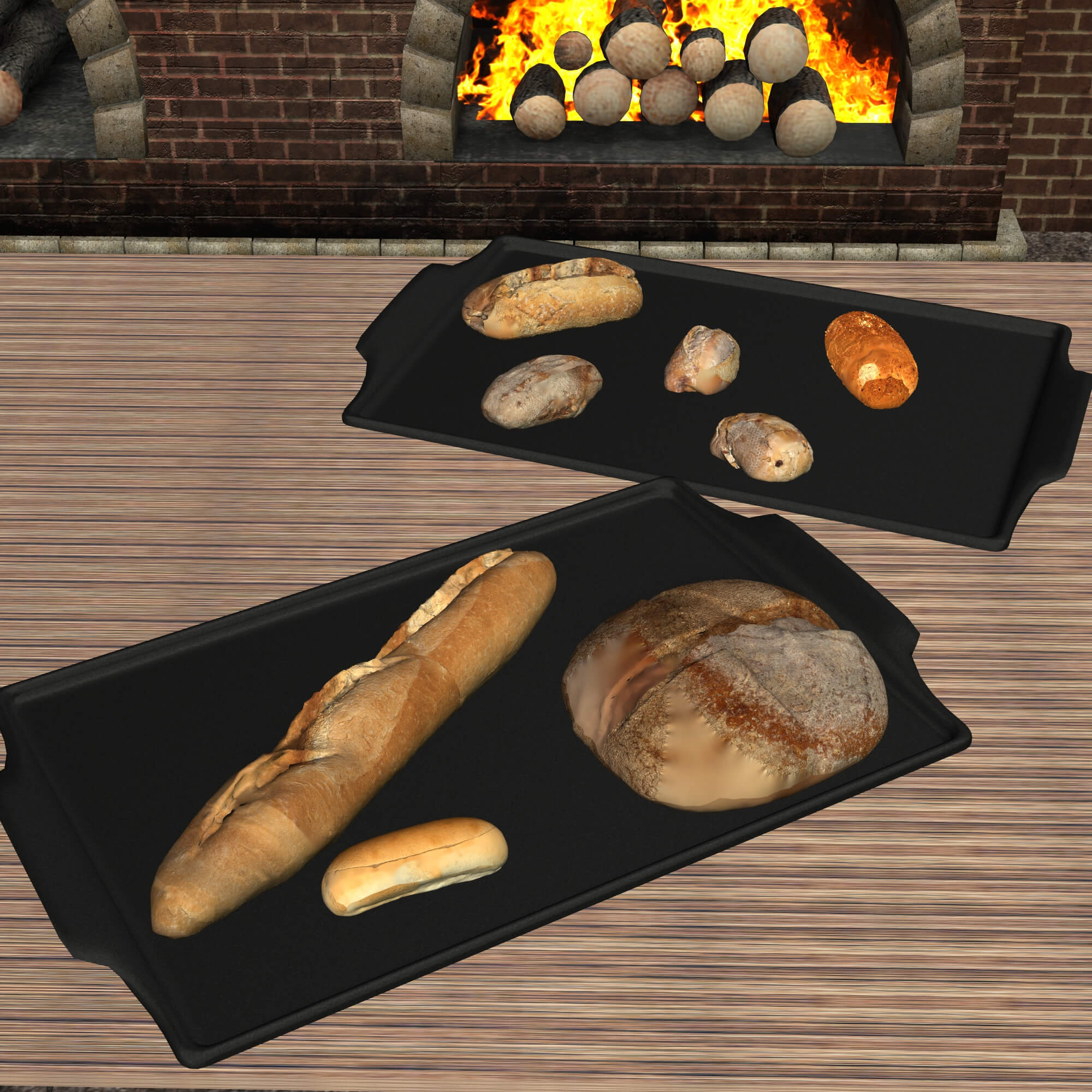 Bread for All - Free Daz Content by Ext3nd Studio