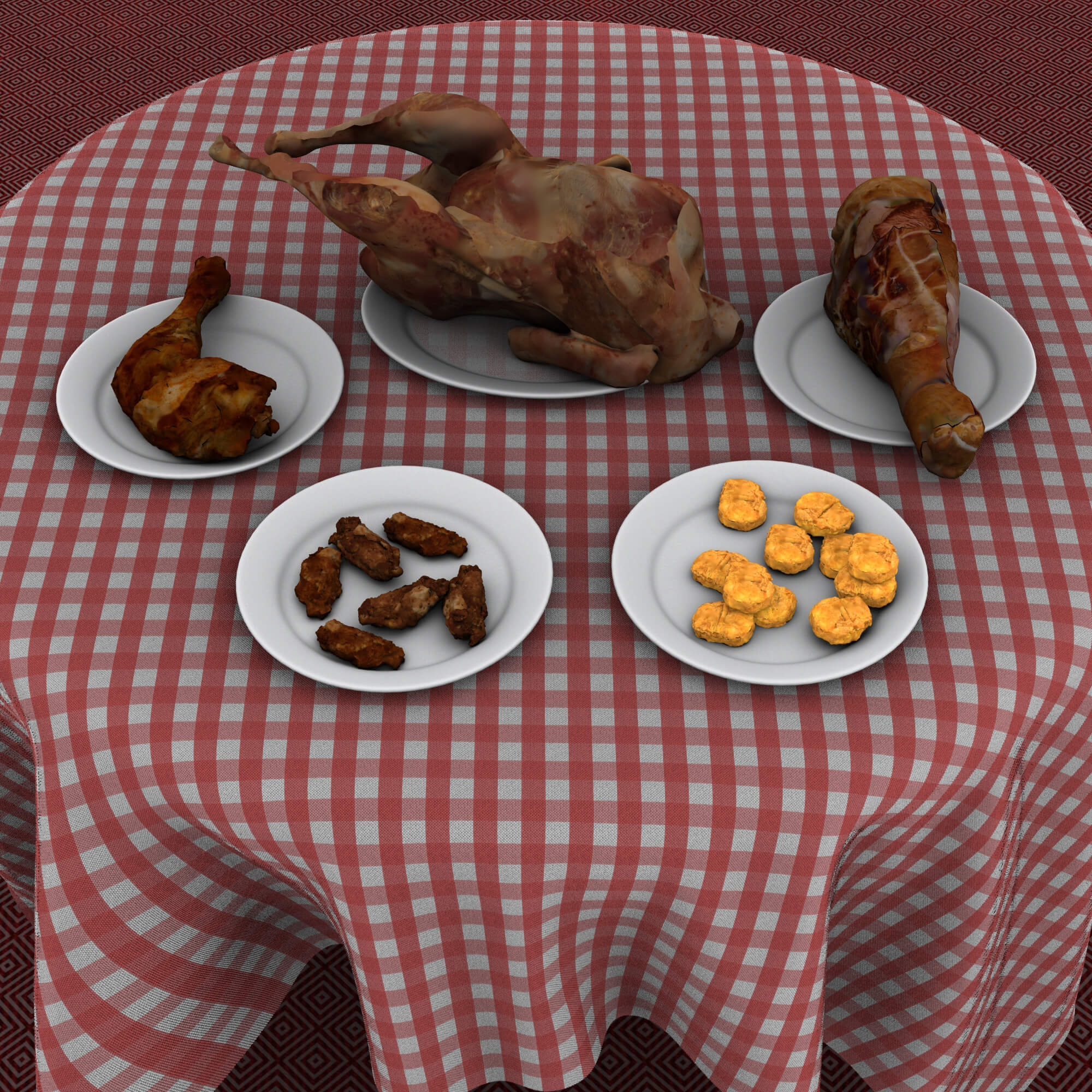 Chicken Food - Free Daz Content by Ext3nd Studio