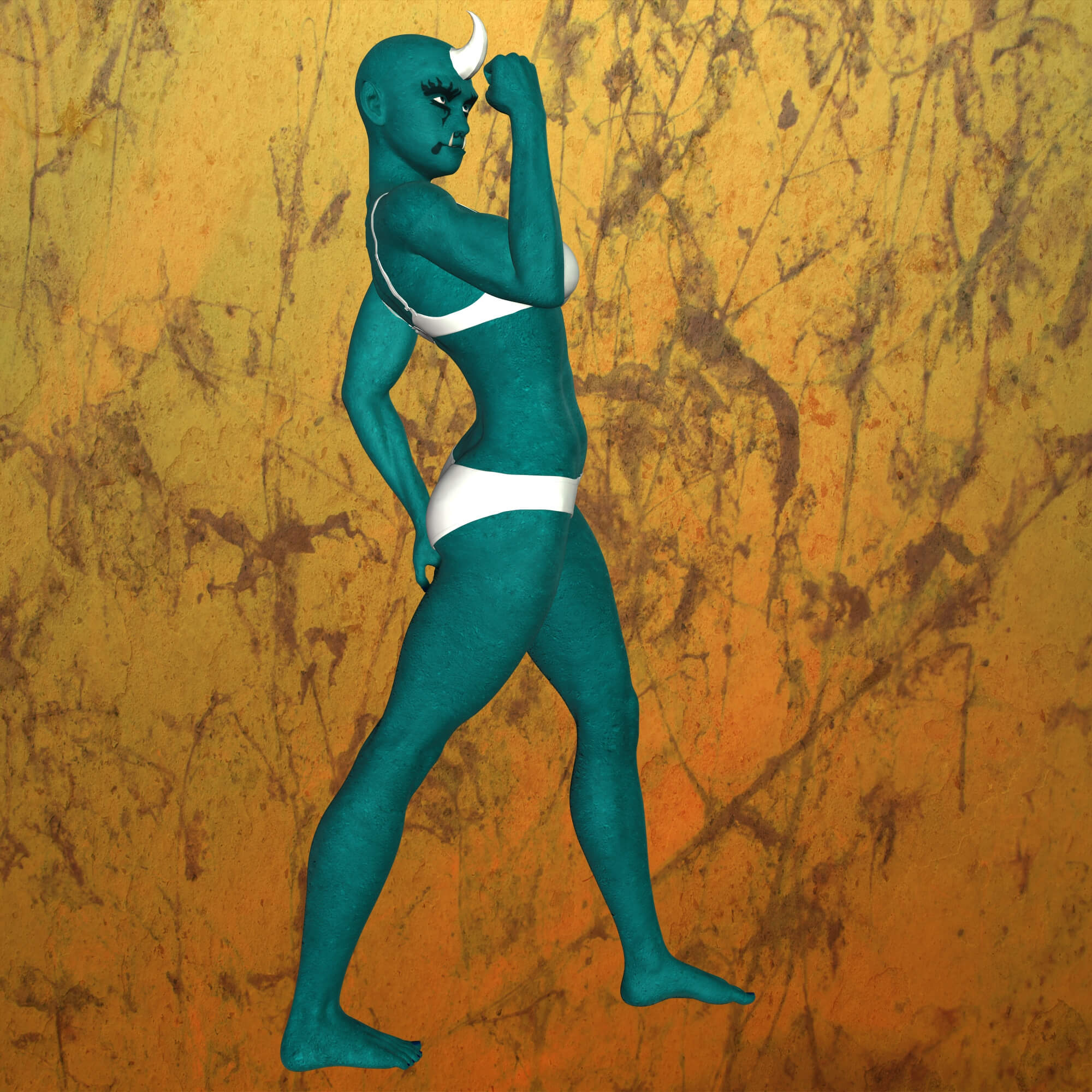 E3D She Oni for Genesis 8 Female - Daz Content by Ext3nd Studio