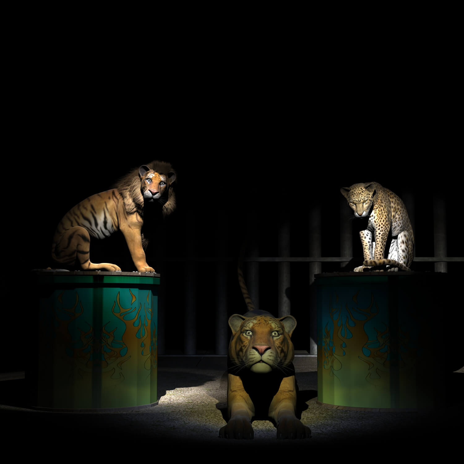 Hybrids Morph for DAZ Bic Cat 2 by Ext3nd Studio