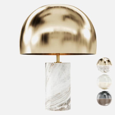 Briggs Table Lamp - 3D Model by EXTRUDE