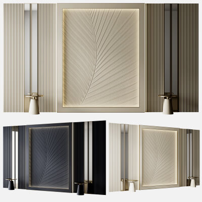 Wall Panel 2 - 3D Model by EXTRUDE