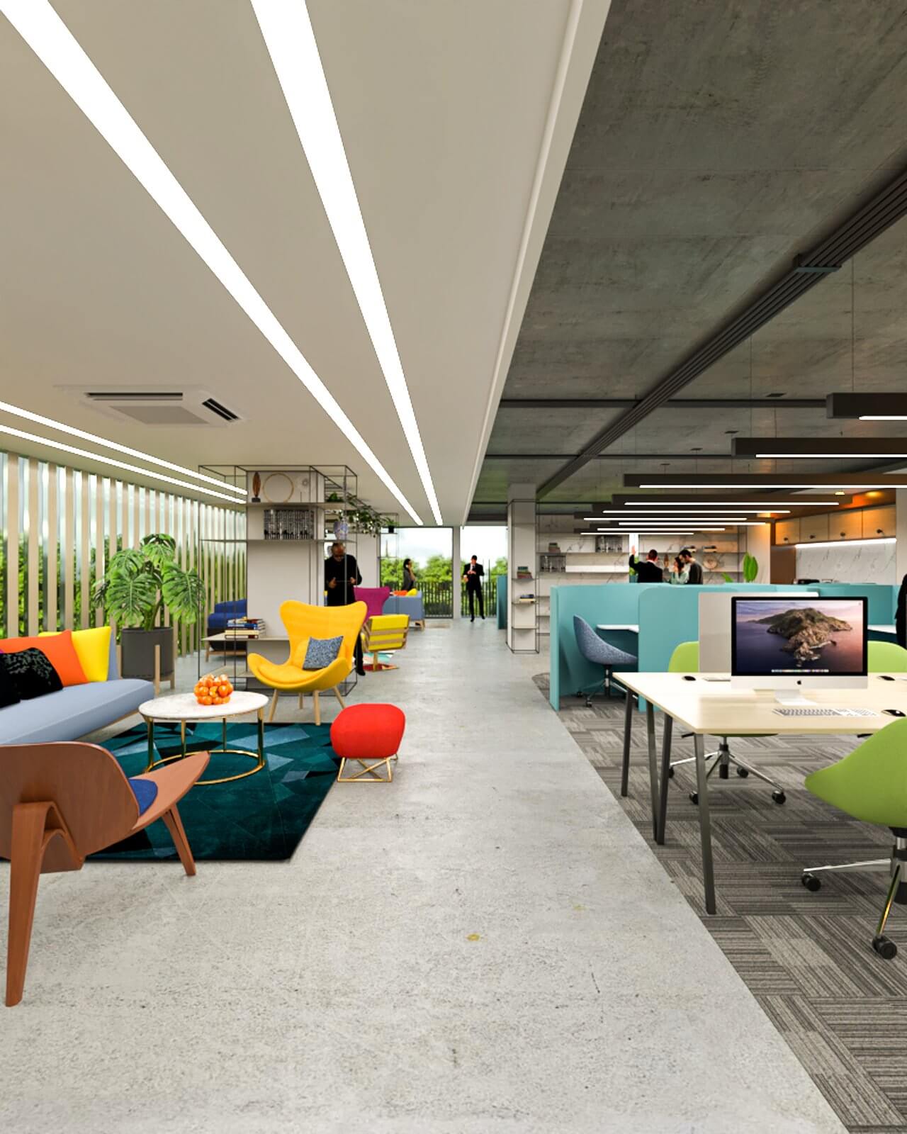 Modern Office - 3D Model by ezabpribadi