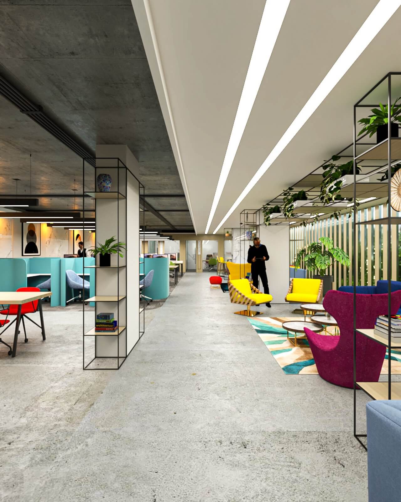 Modern Office - 3D Model by ezabpribadi