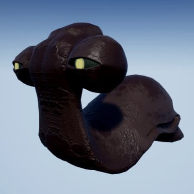 Ithorian Head (Hammerhead) from Star Wars - 3D Model by Ezarhon