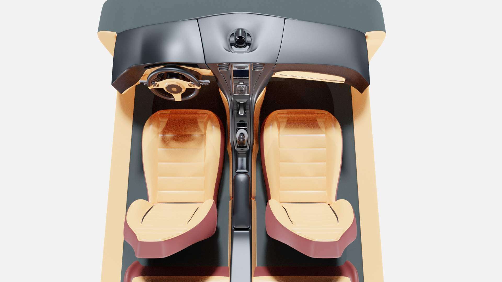 Car Interior - 3D Model by F540