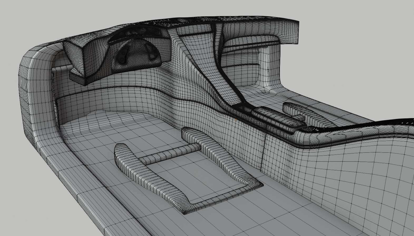 Car Interior - 3D Model by F540