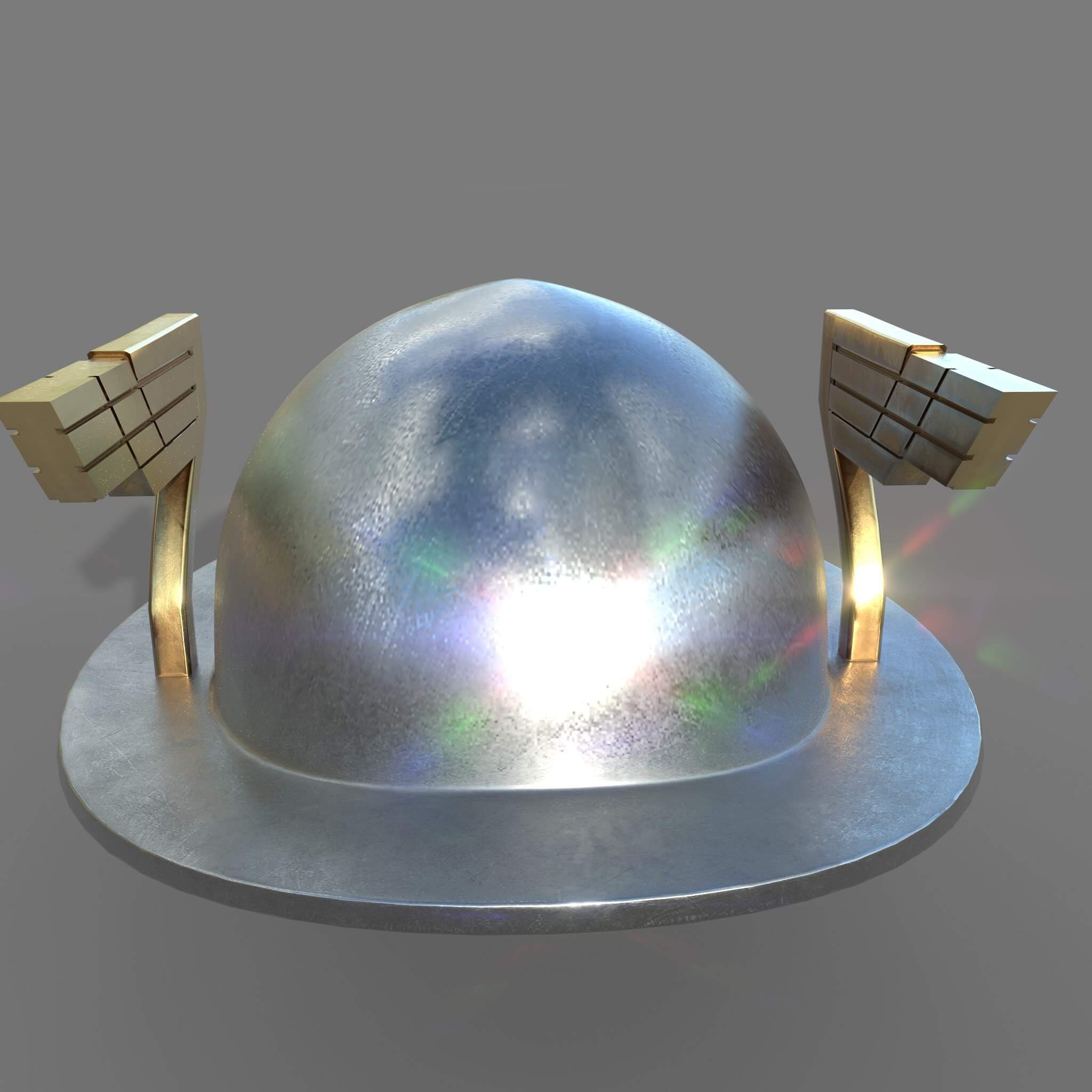 Flash Helmet - Jay Garrick 3D Model by Fabiano_Batista
