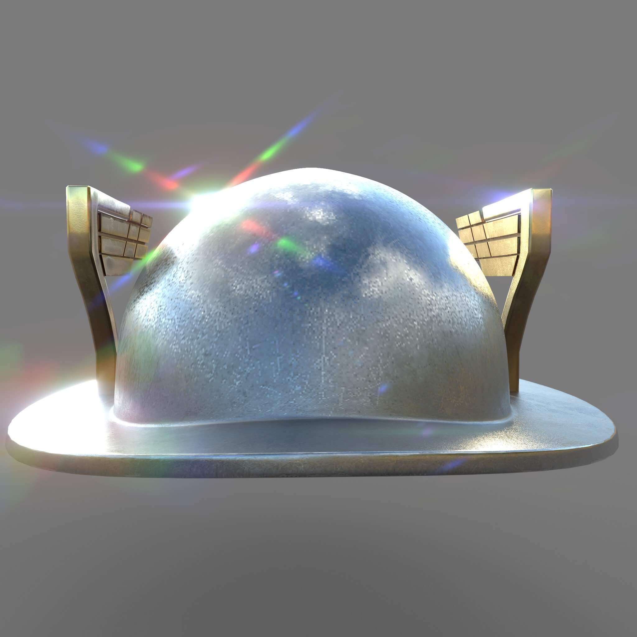 Flash Helmet - Jay Garrick 3D Model by Fabiano_Batista