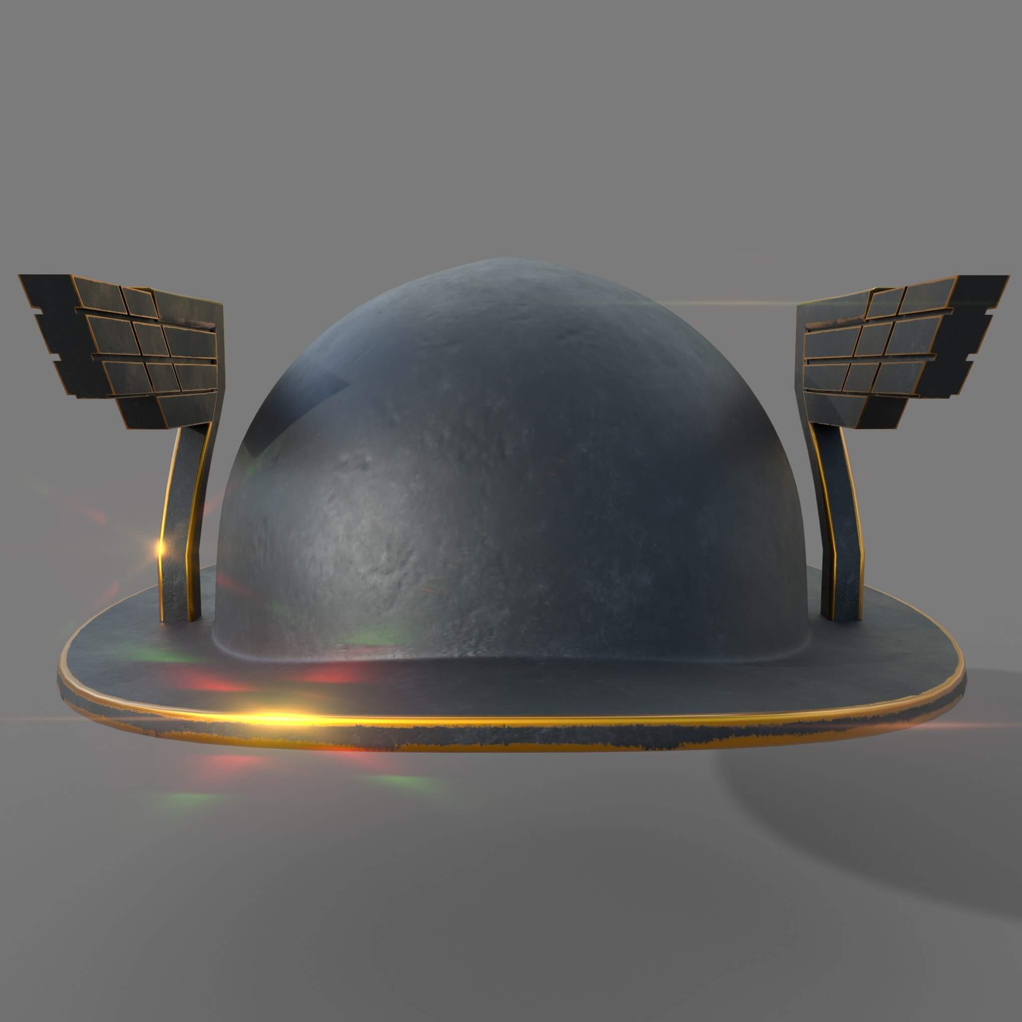 Flash Helmet - Jay Garrick 3D Model by Fabiano_Batista