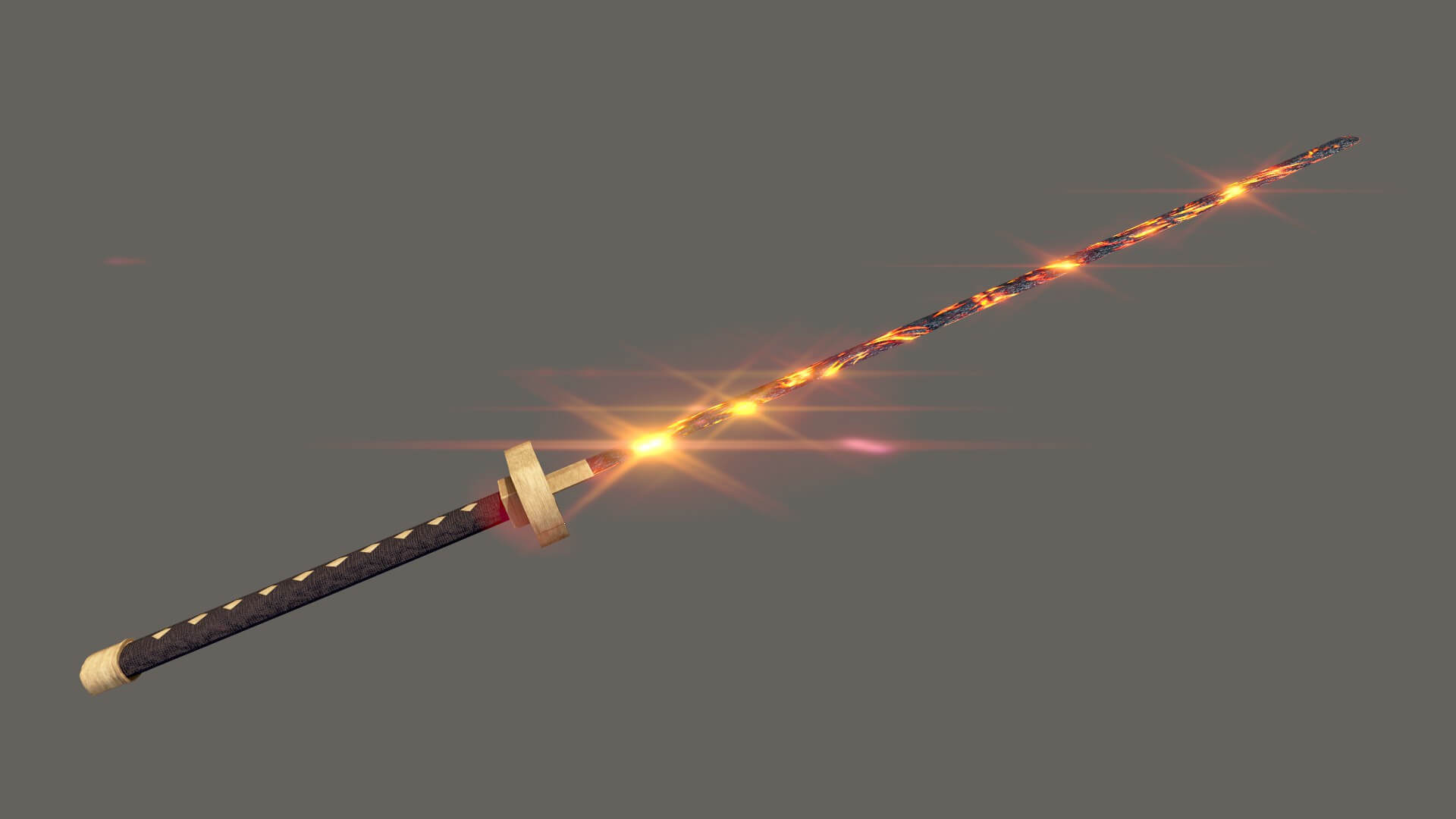 Genryusai Shigekuni Yamamoto Zanpakutou - Shikai and Bankai 3D Model by ...