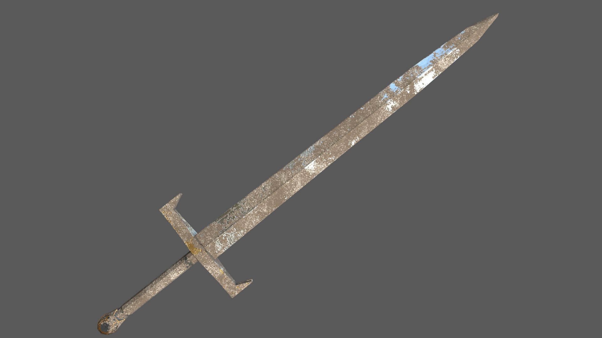 Long Sword - 3D Model by Fabiano_Batista