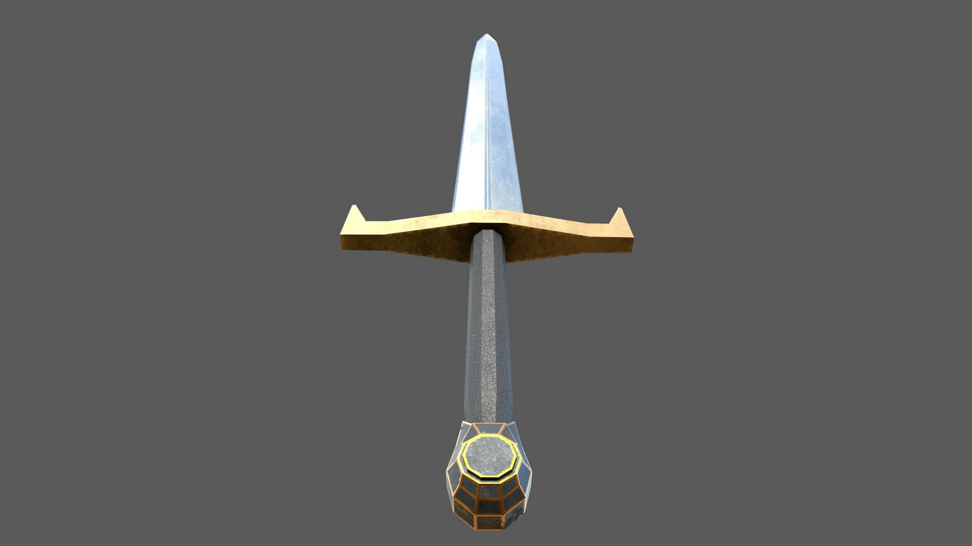 Long Sword - 3D Model by Fabiano_Batista