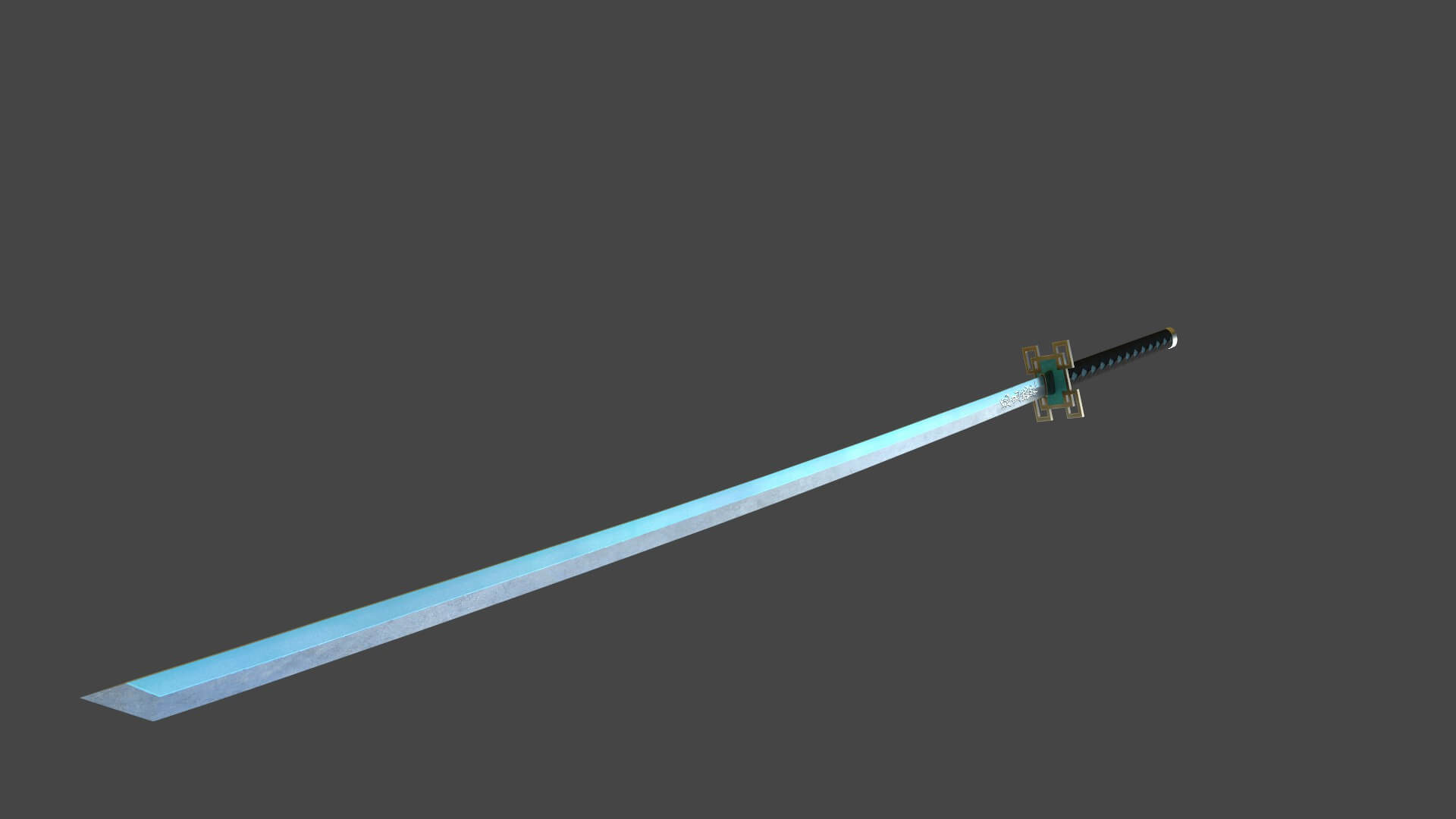 Muichiro Tokito Hashira Nichirin Kimetsu No Yaiba - 3D Model by Fabiano ...