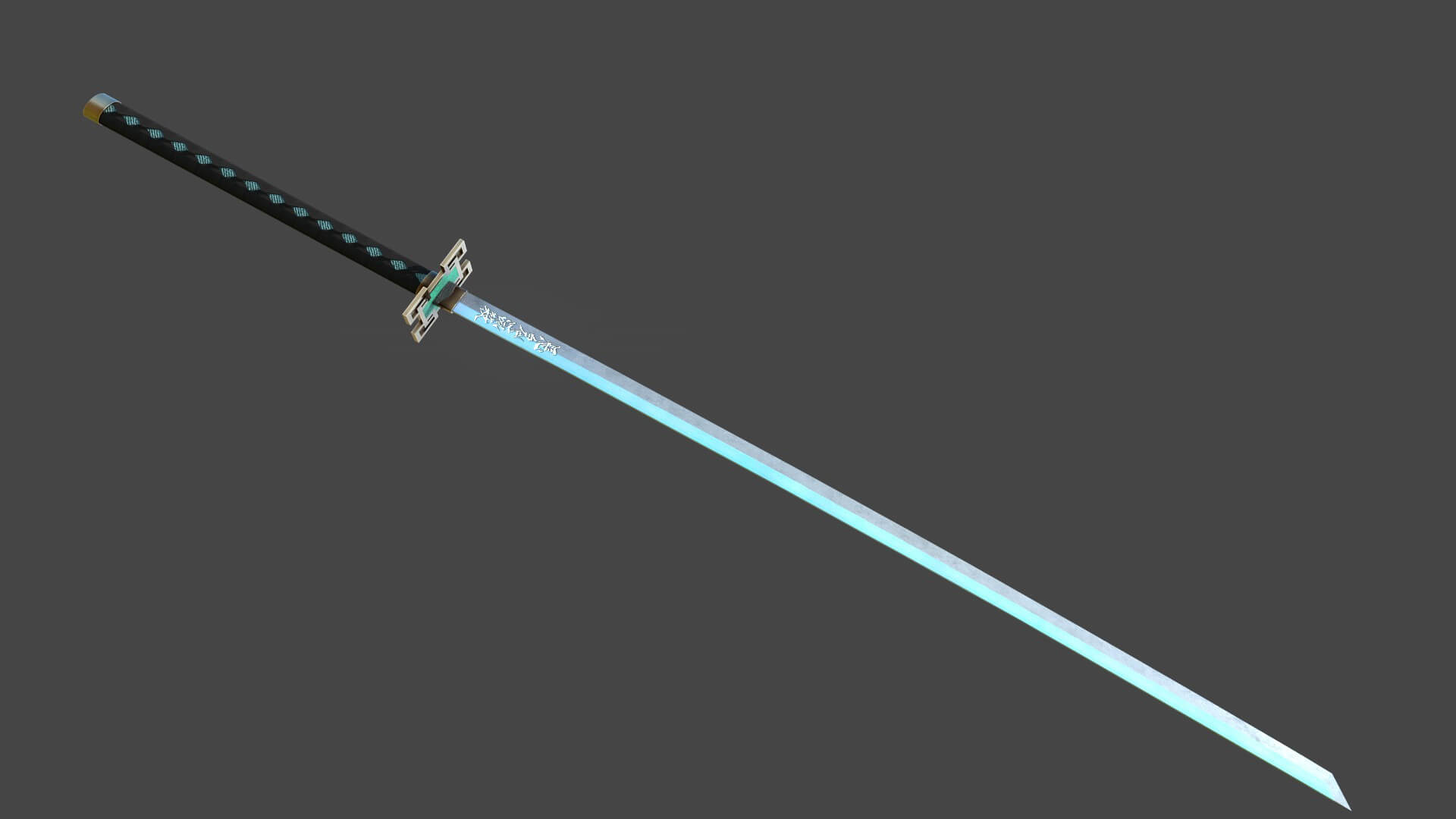 Muichiro Tokito Hashira Nichirin Kimetsu No Yaiba - 3D Model by Fabiano ...