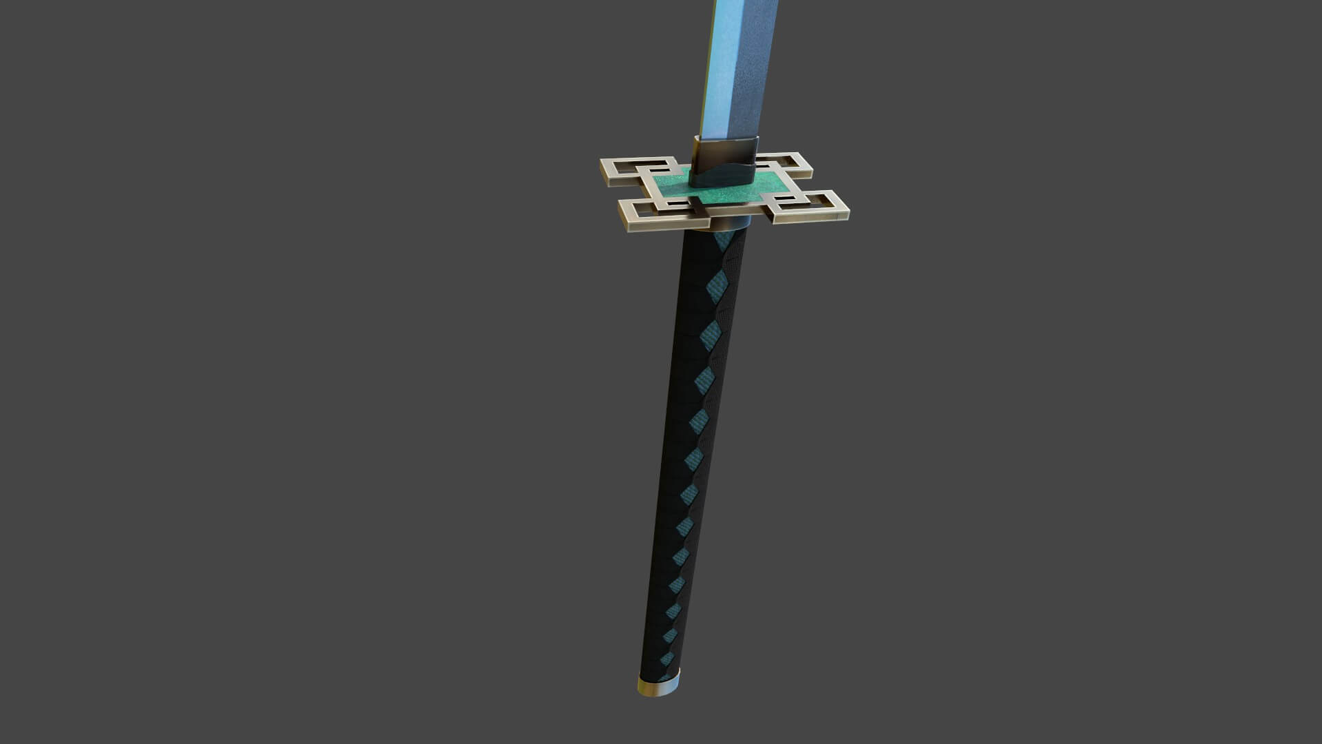 Muichiro Tokito Hashira Nichirin Kimetsu No Yaiba - 3D Model by Fabiano ...