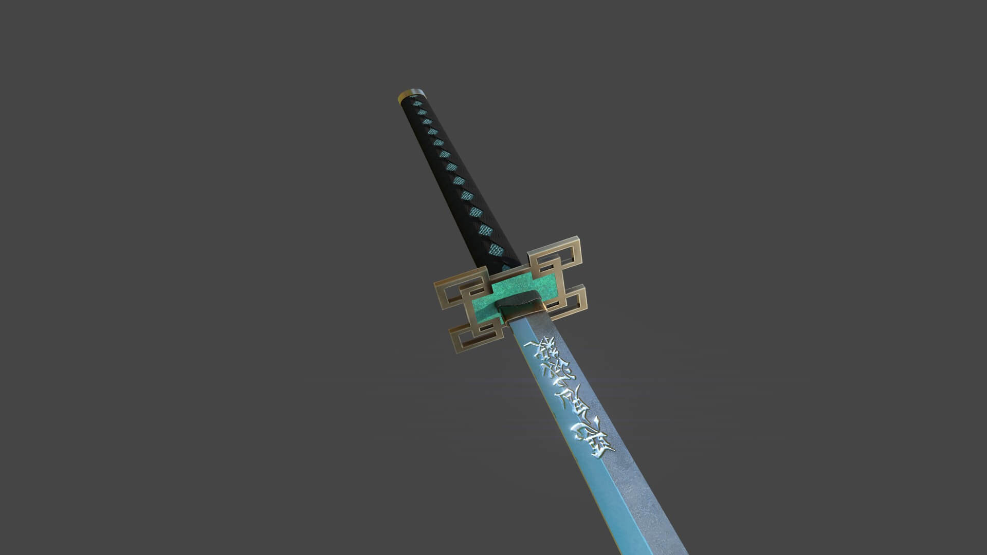 Muichiro Tokito Hashira Nichirin Kimetsu No Yaiba - 3D Model by Fabiano ...