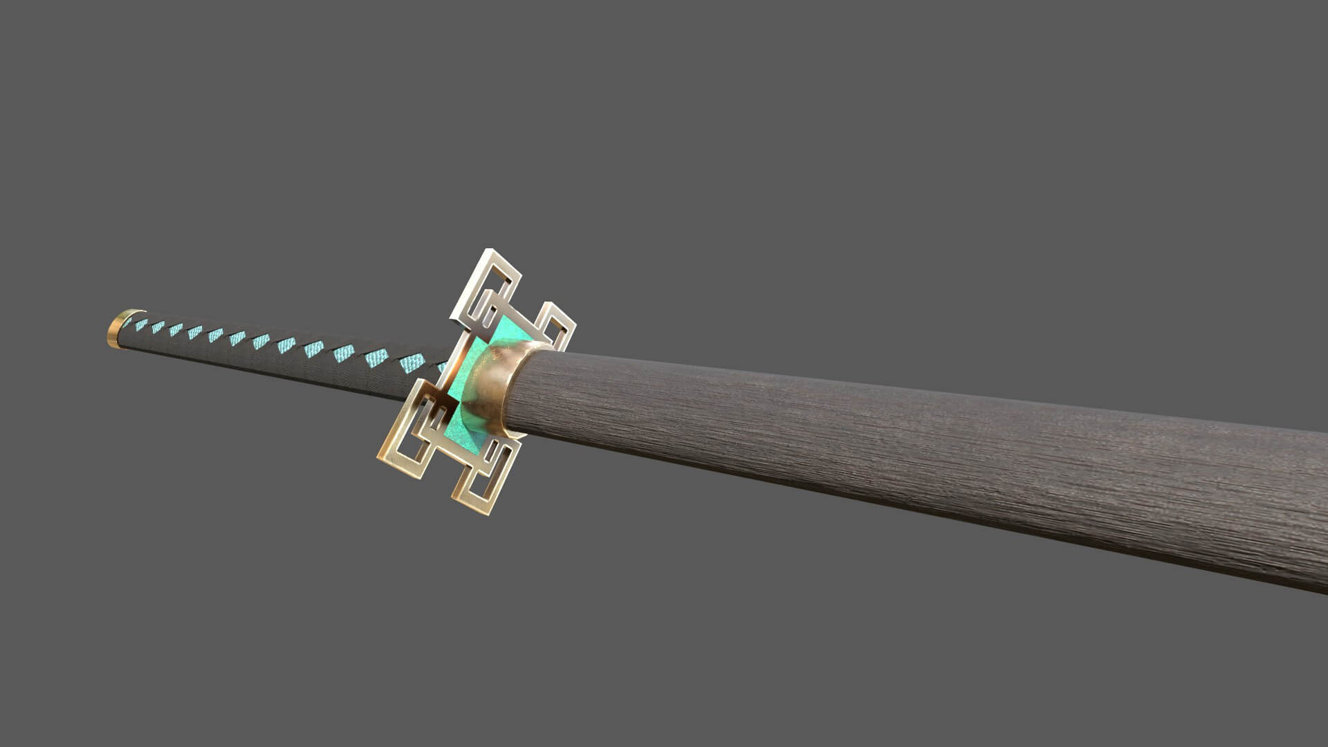 Muichiro Tokito Hashira Nichirin Kimetsu No Yaiba - 3D Model by Fabiano ...