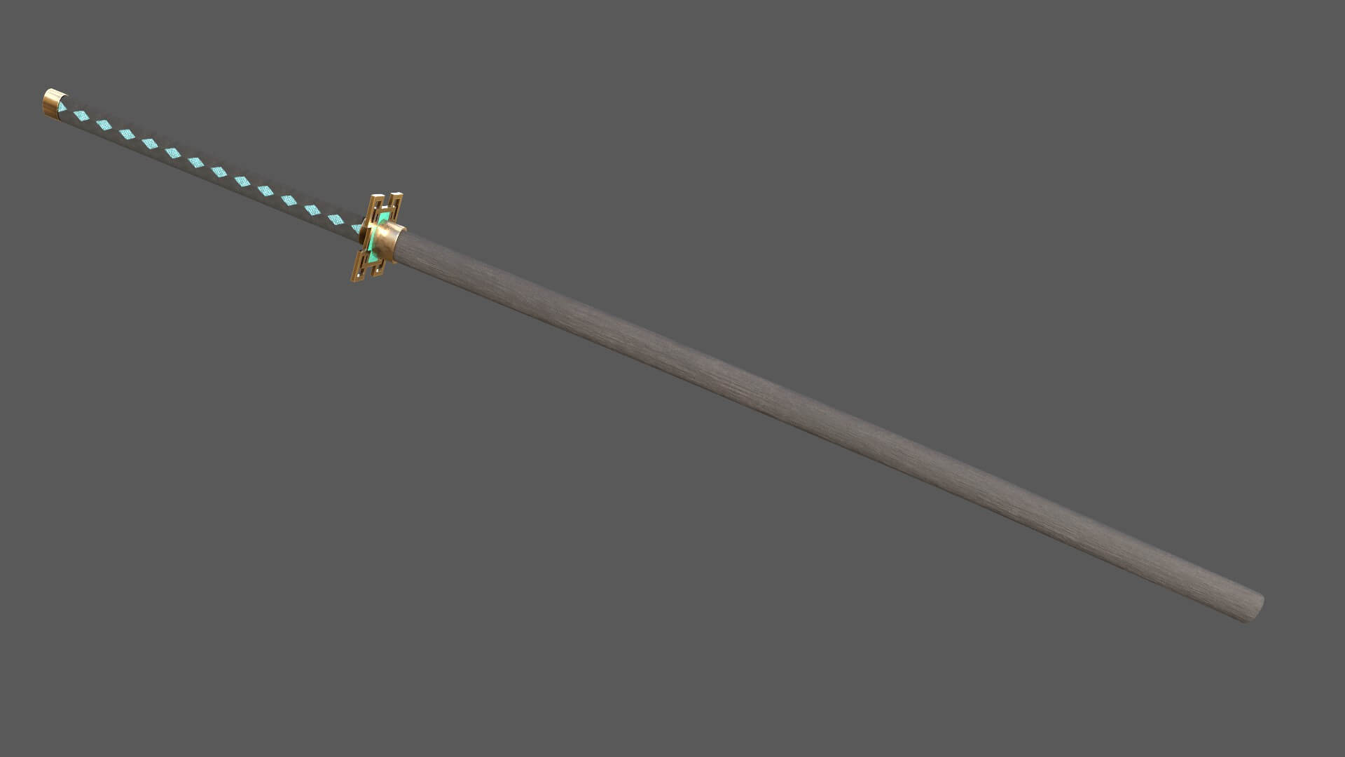 Muichiro Tokito Hashira Nichirin Kimetsu No Yaiba - 3D Model by Fabiano ...