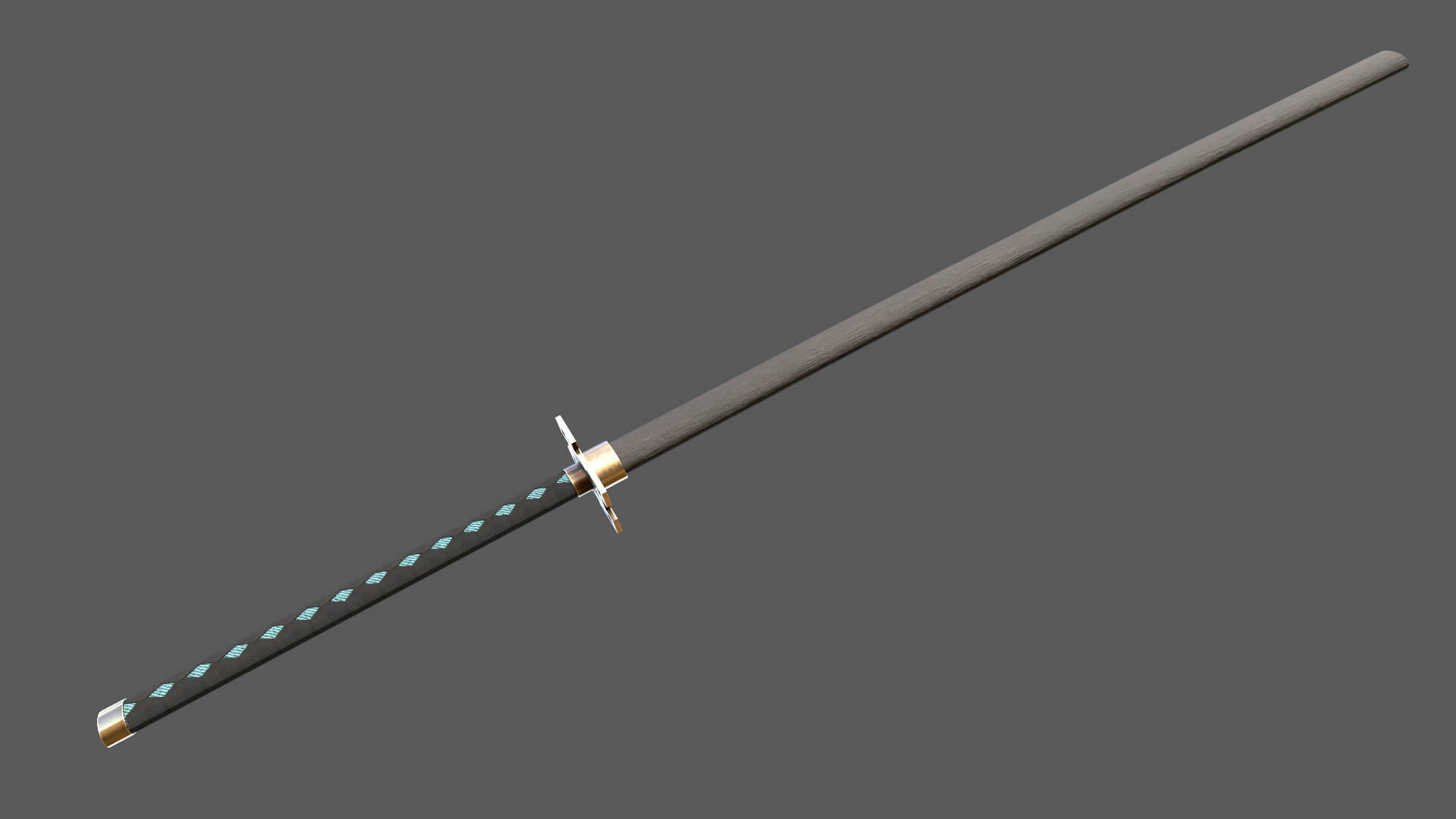 Muichiro Tokito Hashira Nichirin Kimetsu No Yaiba - 3D Model by Fabiano ...