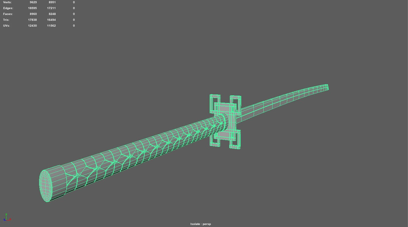 Muichiro Tokito Hashira Nichirin Kimetsu No Yaiba - 3D Model by Fabiano ...