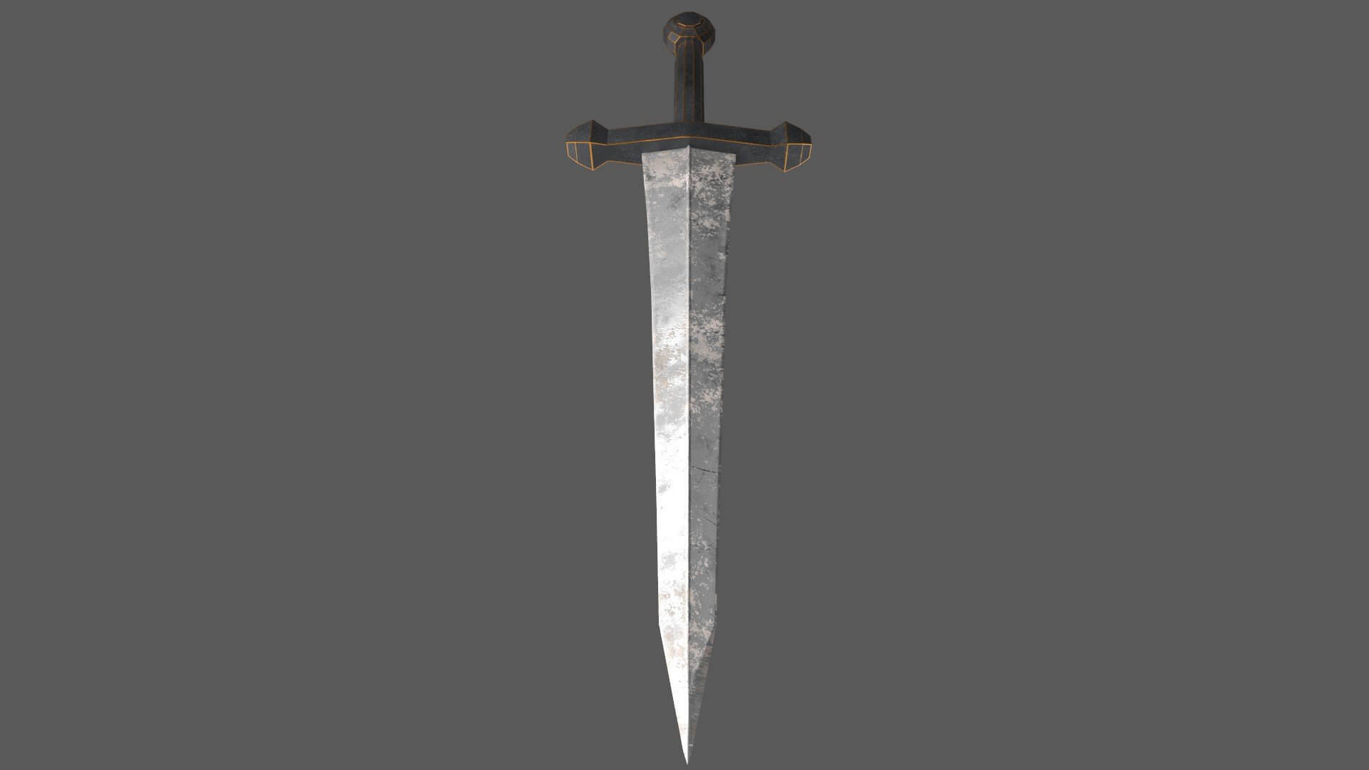 Short Sword - 3D Model by Fabiano_Batista