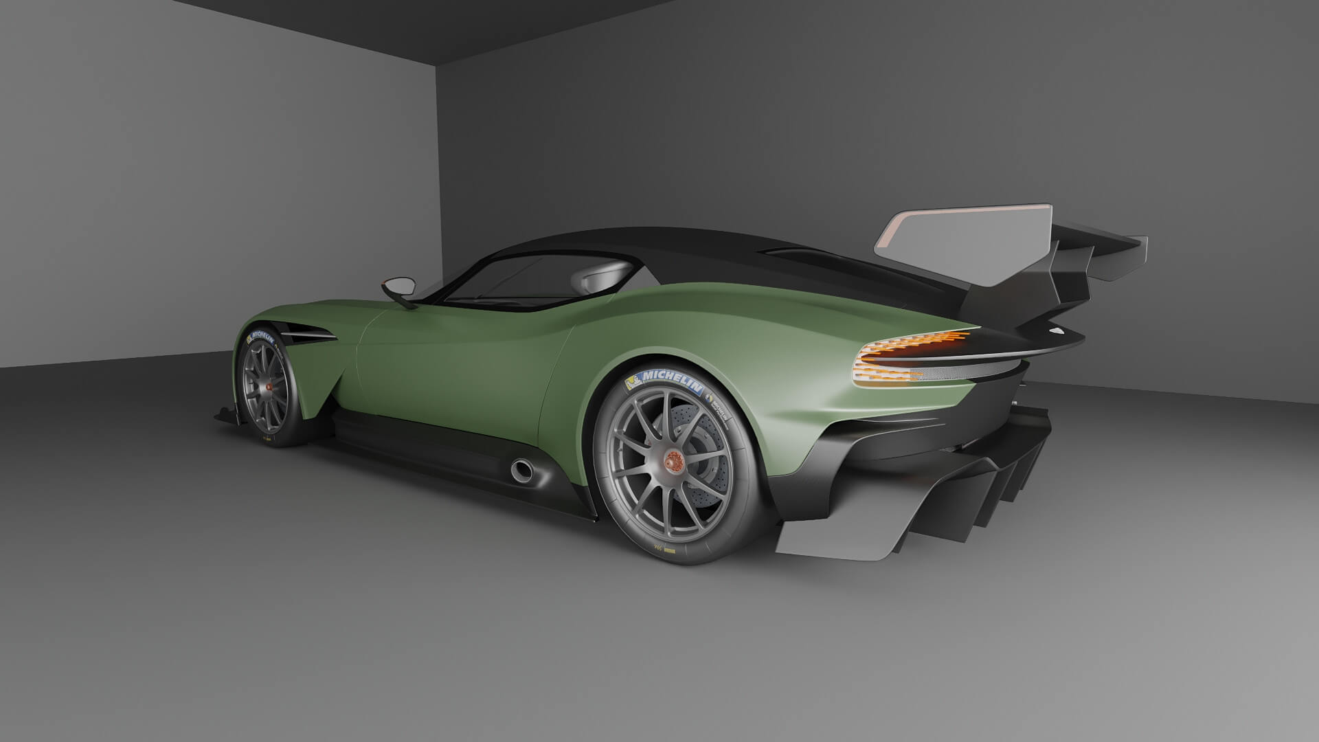 Aston Martin Vulcan - 3D Model by fabioalireza