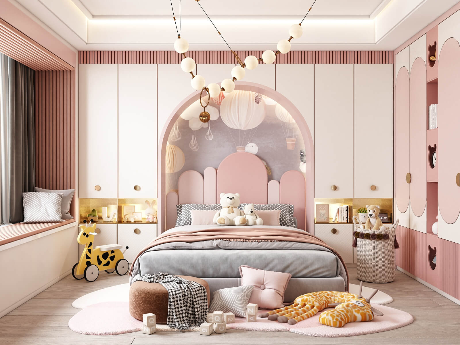 Children Bedroom - 3D Model by fabioalireza