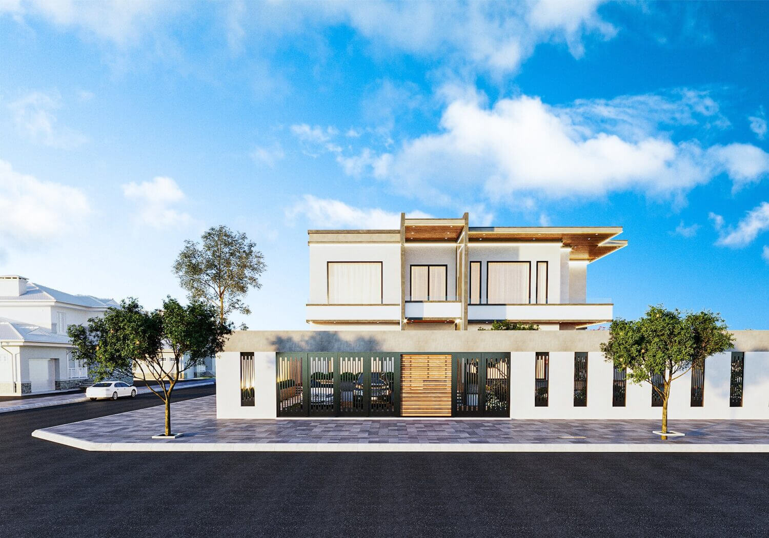 Exterior Design House - 3D Model by fabioalireza