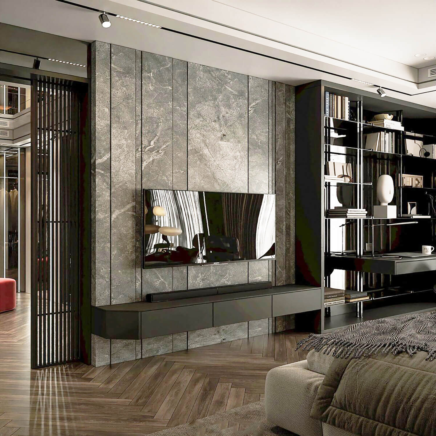 Interior Scene Full - 3D Model by fabioalireza