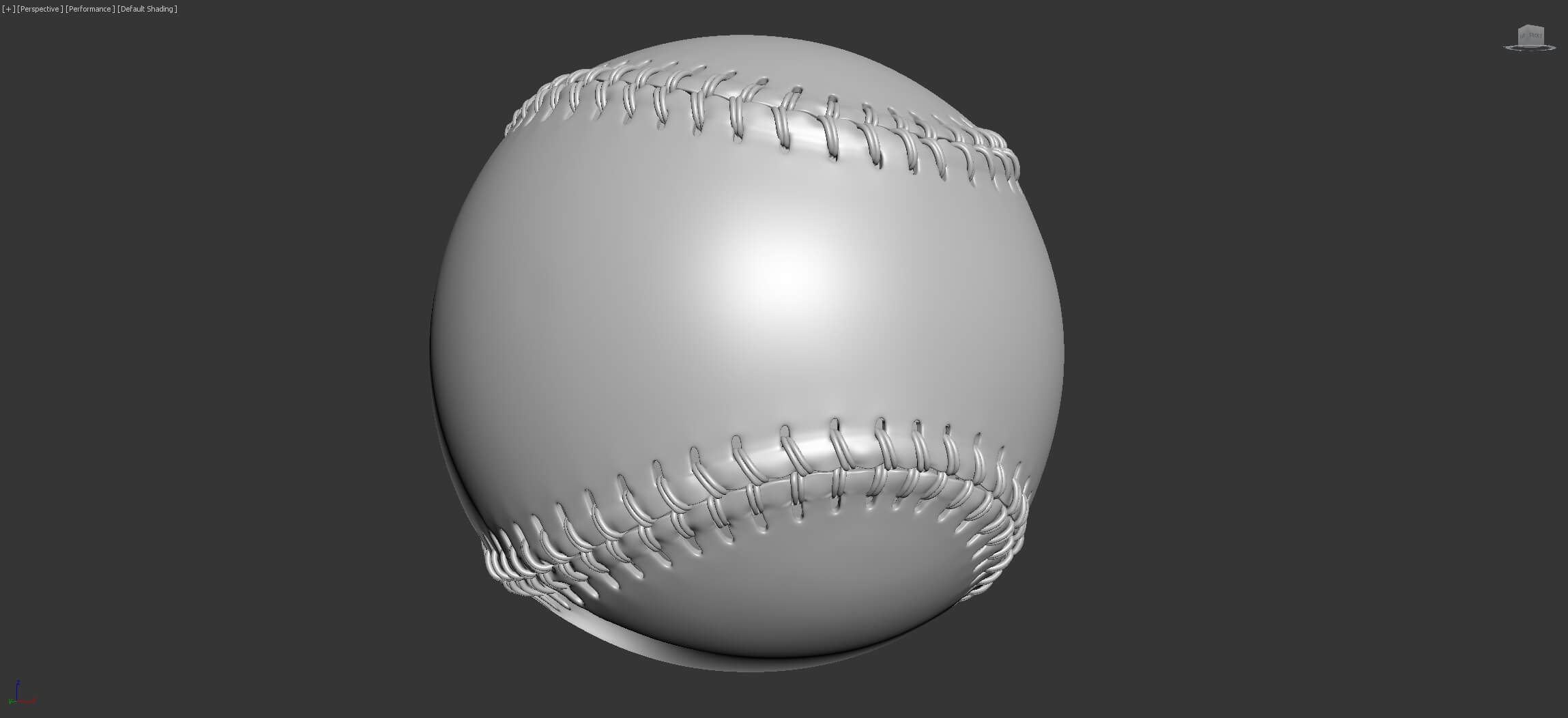 Baseball Ball - 3D Model by fabiobispo