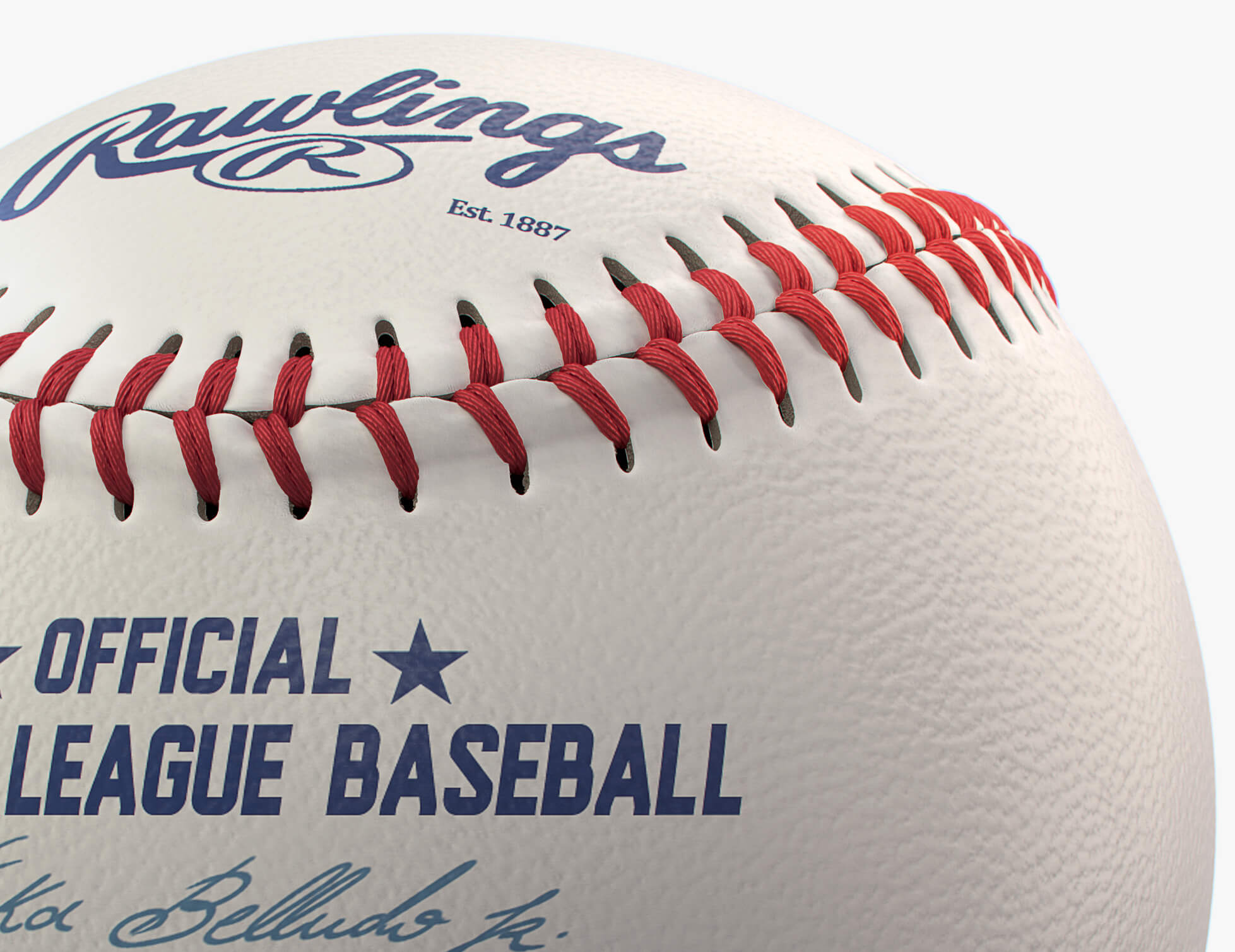 Baseball Ball - 3D Model by fabiobispo