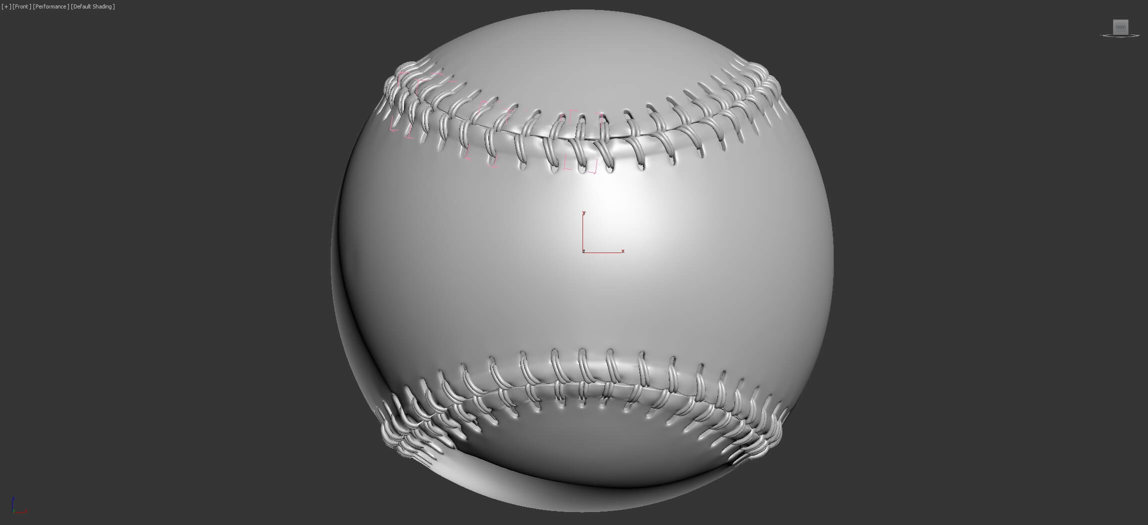 Baseball Ball - 3D Model by fabiobispo