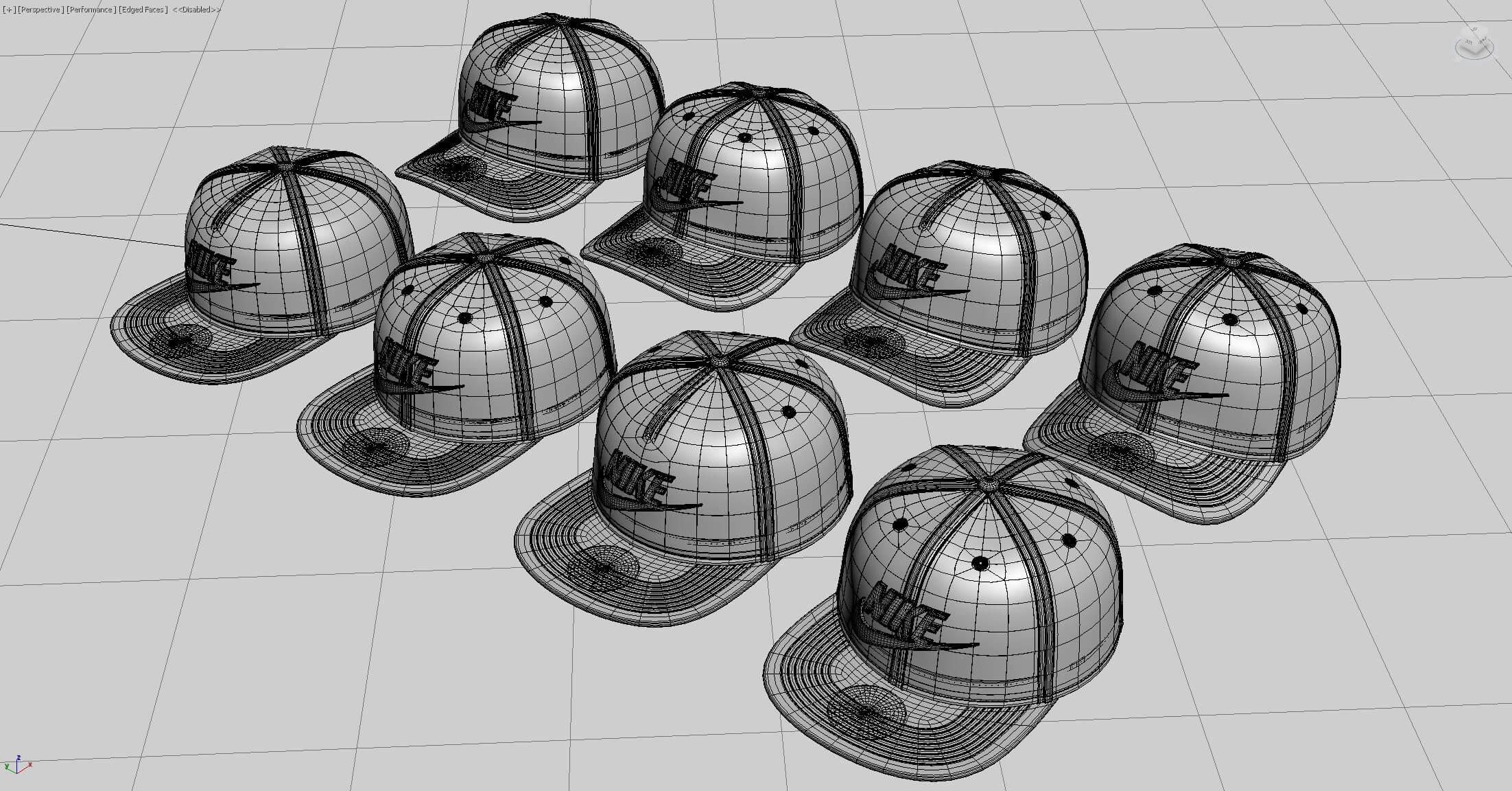 Baseball Cap - 3D Model by fabiobispo