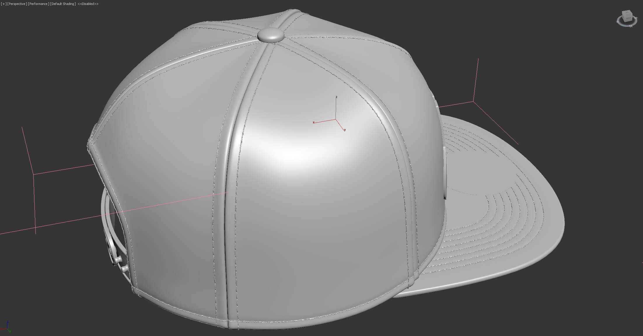 Baseball Cap - 3D Model by fabiobispo