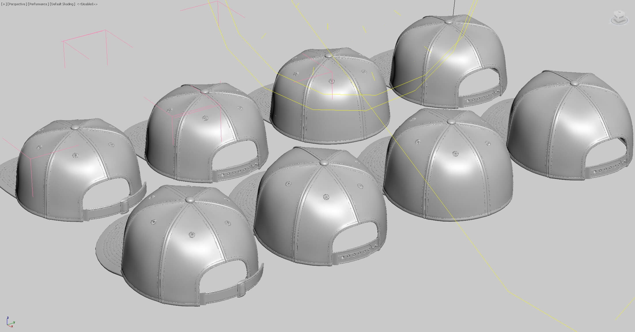 Baseball Cap - 3D Model by fabiobispo